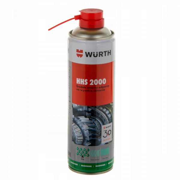 Wurth HHS 2000 Adhesive Lubricant 500ml - Module Moto
