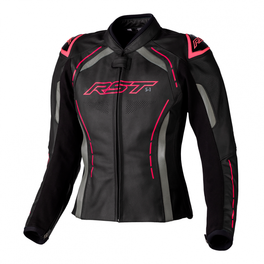 RST S1 CE LADIES LEATHER JACKET - Module Moto