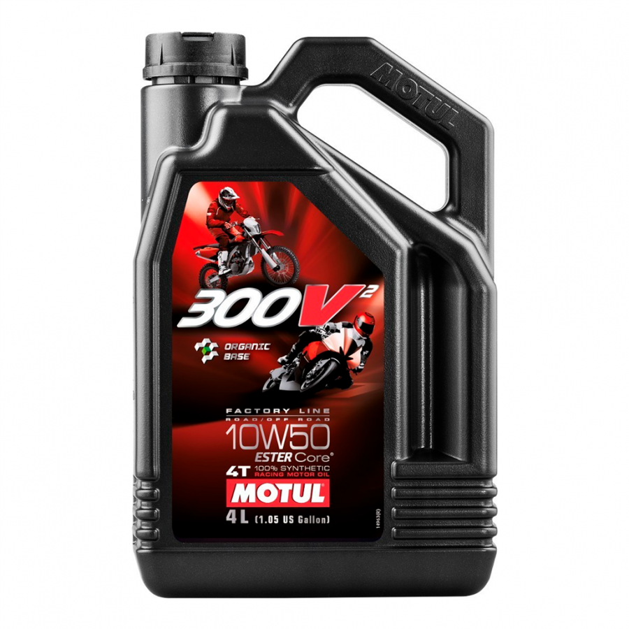 Motul 300V 10W50 Factory Line Road Racing Engine Oil - Module Moto