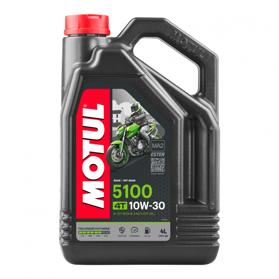 Motul 5100 10W30 Semi Syn Ester - Module Moto