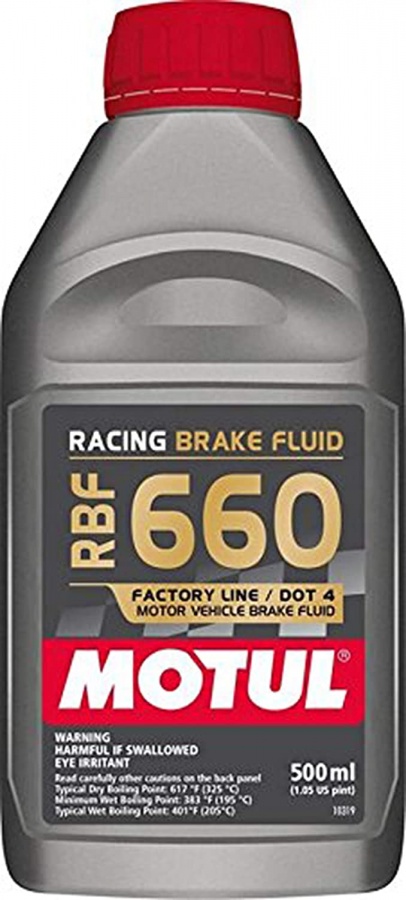 Motul RBF 660 Factory Line Racing Brake Fluid .5 ltr - Module Moto