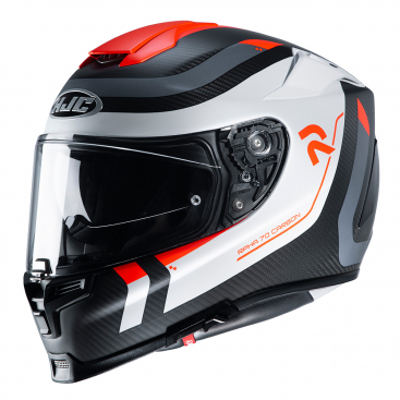 HJC RPHA 70 Reple Carbon MC6HSF Orange - Module Moto