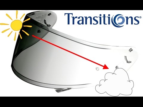 Shoei CWR-1 Photochromic Transitions Visor - Module Moto