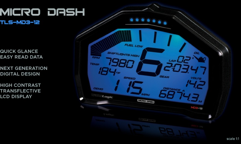 Translogic Micro Dash 3 - Module Moto