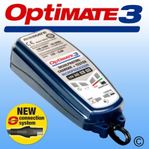 OptiMate 3 Battery Charger-Maintainer - Module Moto