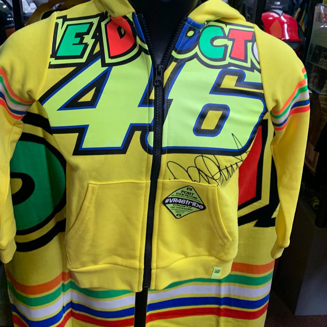 VR46 Full Zip Hoodie - Stripes - Module Moto